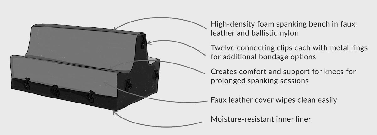 Steed Spanking Bench by Liberator – Bikini Vegas